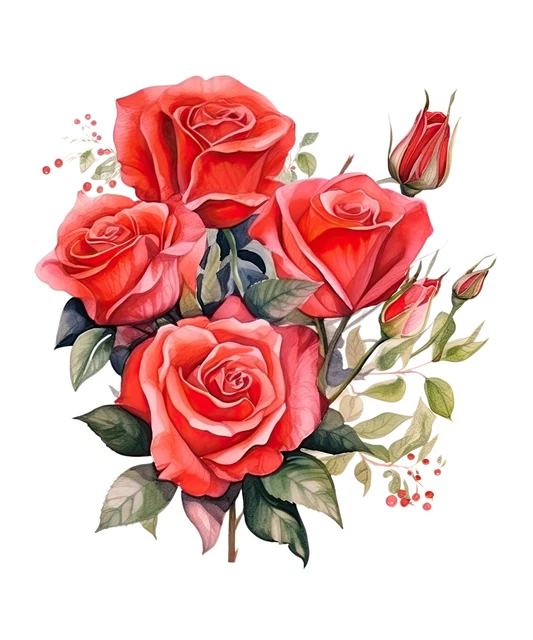 DOPASTICKER Autoaufkleber Rote Rose Aufkleber Wetterfester Sticker ...