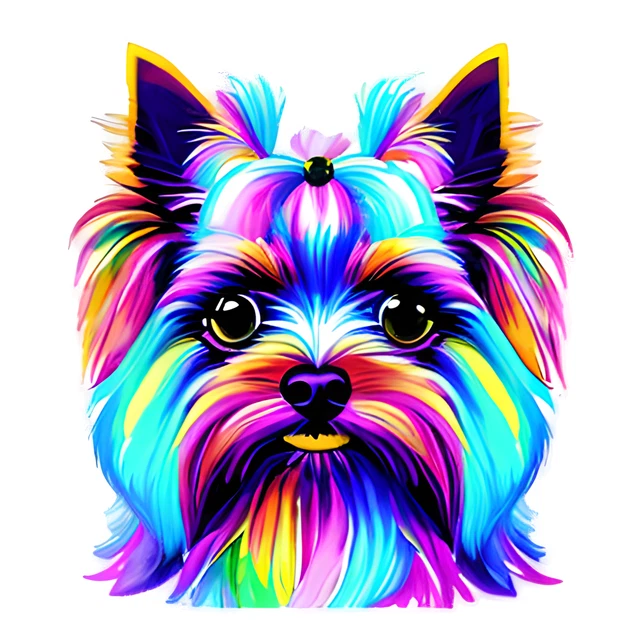 DOPASTICKER Autoaufkleber Yorkshire Terrier Auto Aufkleber Hunde ...