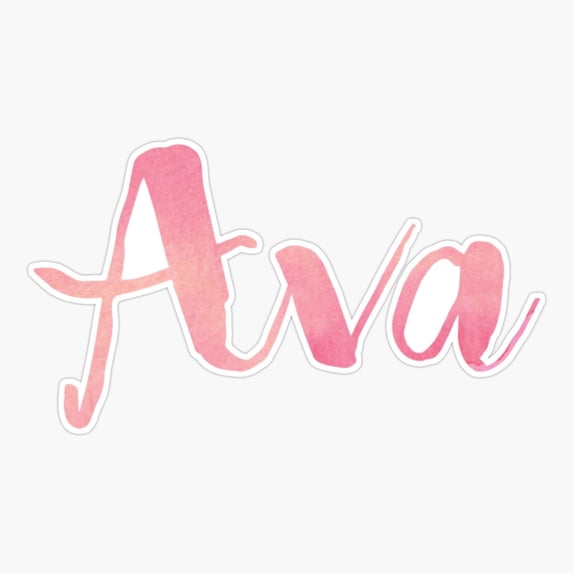 DOPASTICKER Ava Sticker, Phone Sticker Water Bottle Stickers Car ...