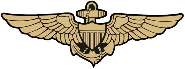 DOPASTICKER Aviator Wings - Aviation Logo Sticker Laptop Phone Decal ...