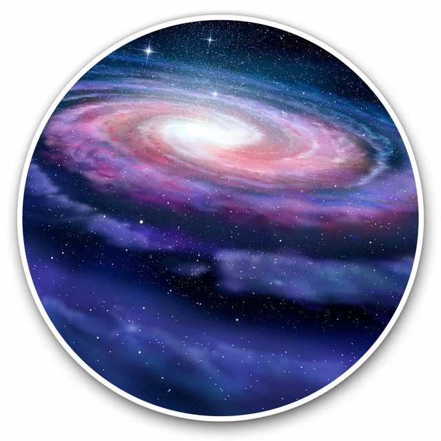 DOPASTICKER Awesome Galaxy Milky Way Space Cool Gift Decorative Laptop ...
