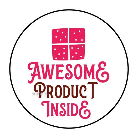 DOPASTICKER Awesome Product Inside Stickers Phone Decal Water Bottle ...