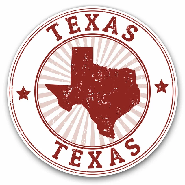 DOPASTICKER Awesome Texas Usa Map Cool Gift Decorative Laptop, Phone ...