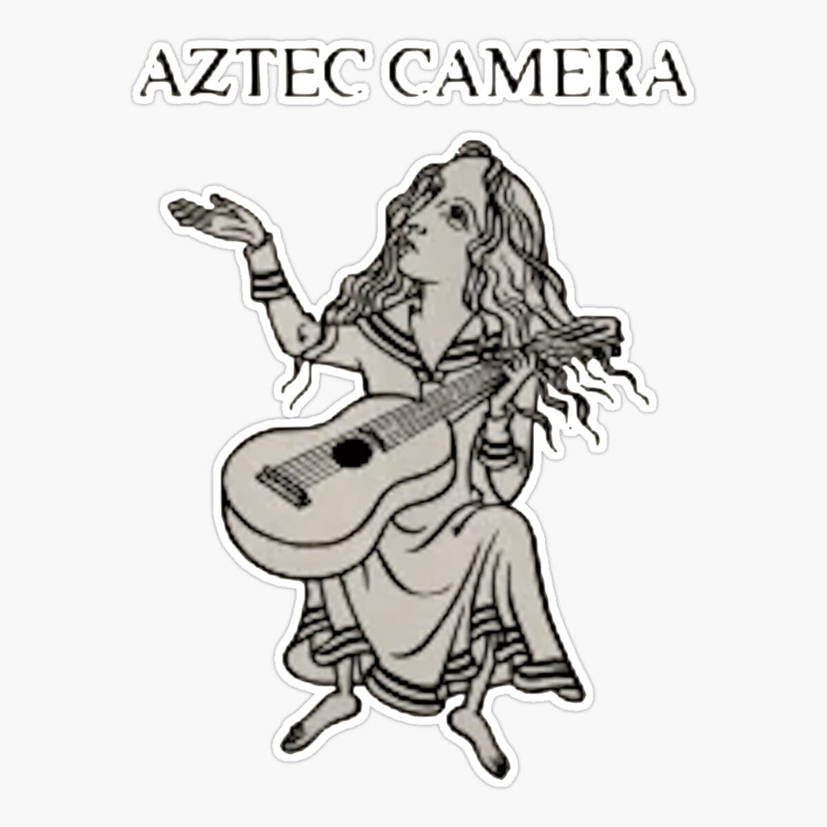 DOPASTICKER Aztec Camera Sticker, Phone Sticker Car Stickers, Birthday ...