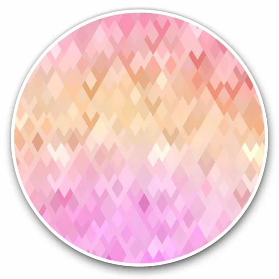 DOPASTICKER Aztec Pink Yellow Ombre Girls Cool Gift Decorative Laptop ...