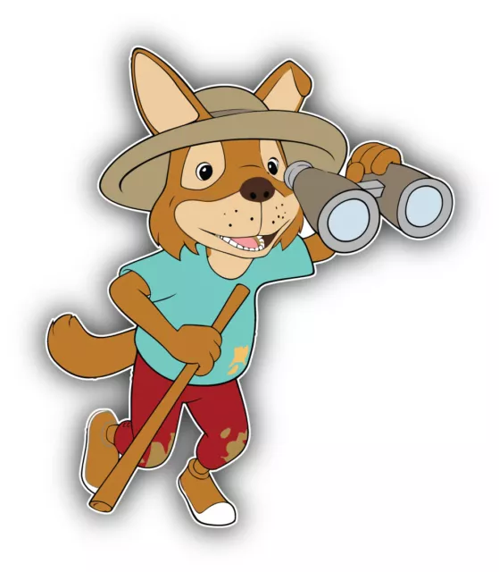 DOPASTICKER Babar Cartoon Jake Sticker Decal Phone Decal Water Bottle ...