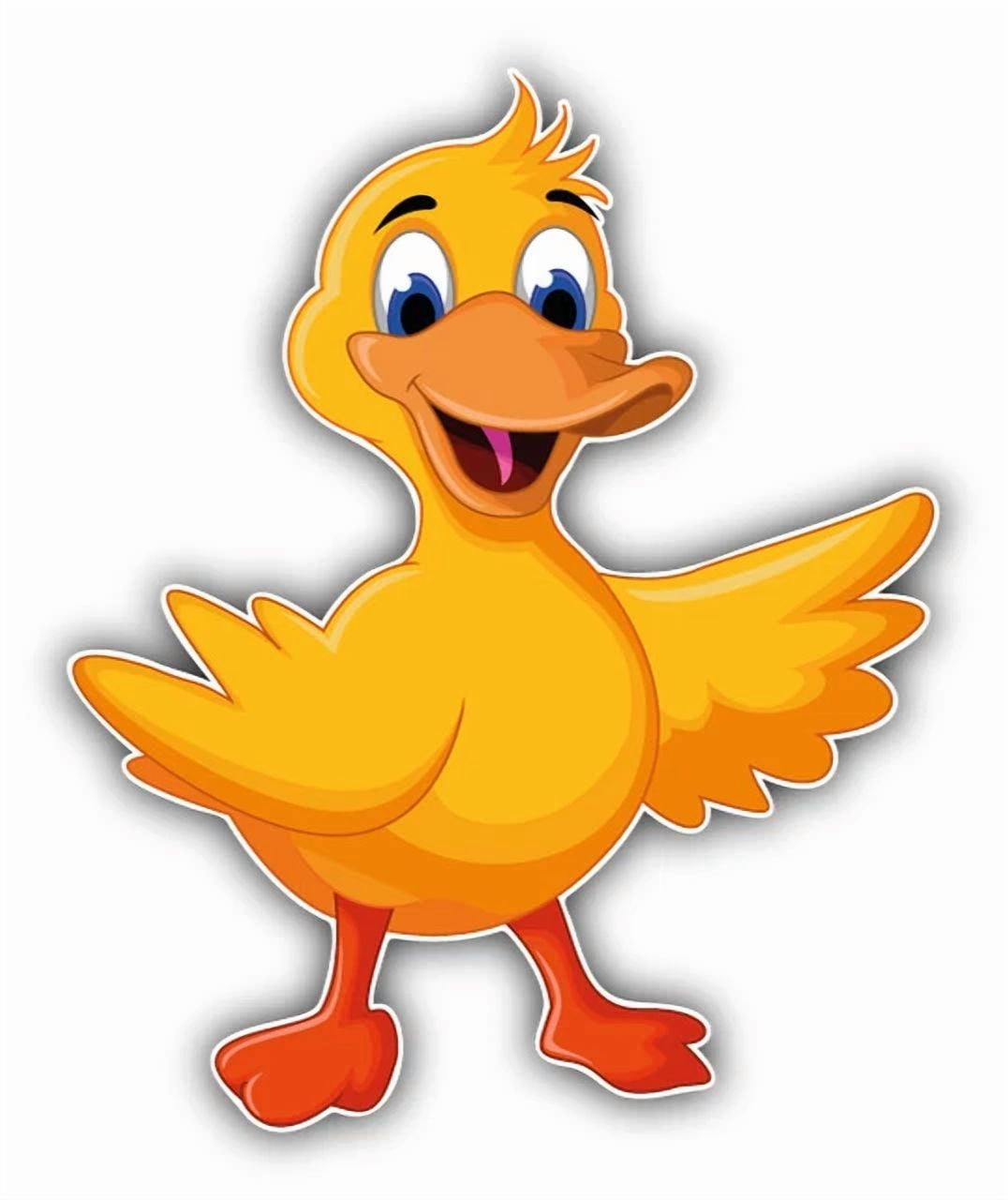 DOPASTICKER Baby Duck Sticker Decal Phone Decal Water Bottle Stickers ...