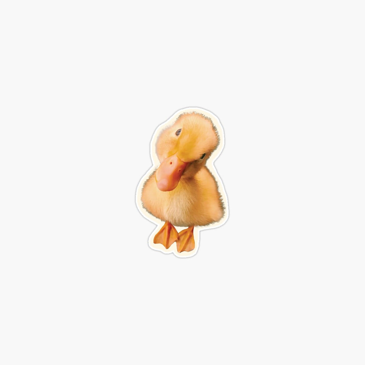 DOPASTICKER Baby Duck Sticker, Phone Sticker Water Bottle Sticker Car ...