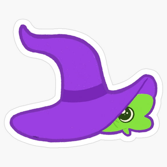 DOPASTICKER Baby Glep With Big Mystic Hat Sticker, Phone Sticker Car ...