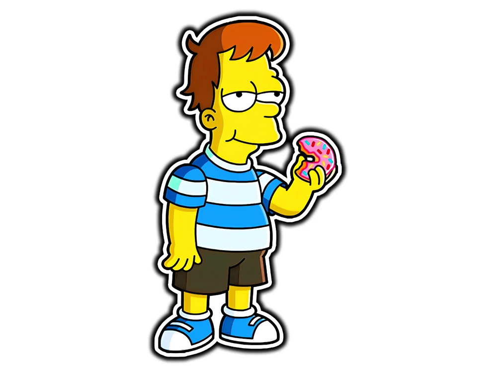 DOPASTICKER Baby Homer Sticker Decal Phone Decal Water Bottle Stickers ...