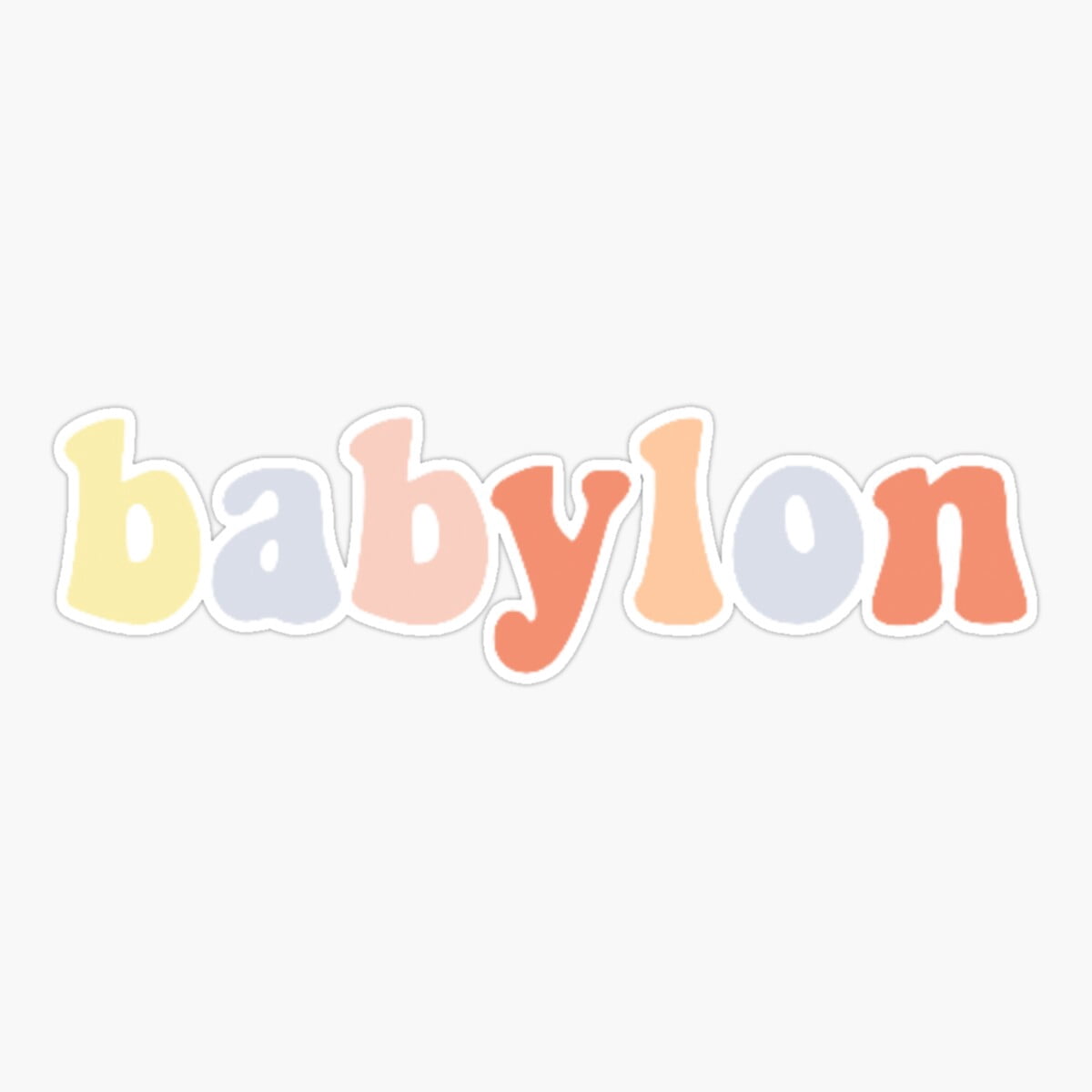 DOPASTICKER Babylon By 5Sos Sticker, Phone Sticker Water Bottle Sticker ...