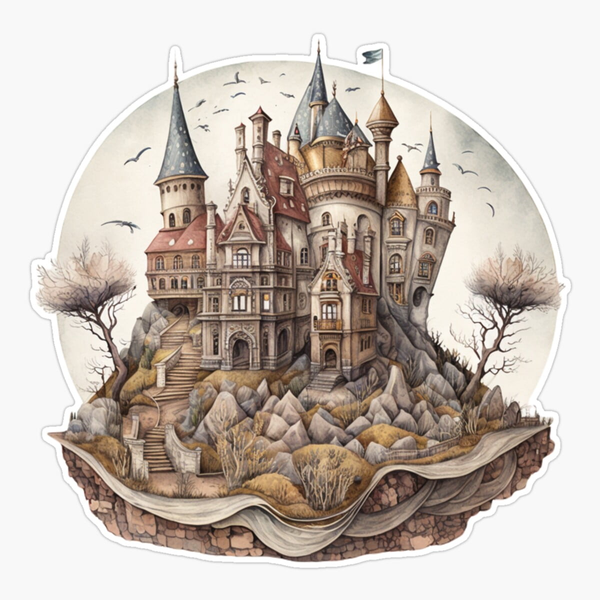 DOPASTICKER Back To Magic School Sticker, Phone Sticker Water Bottle ...