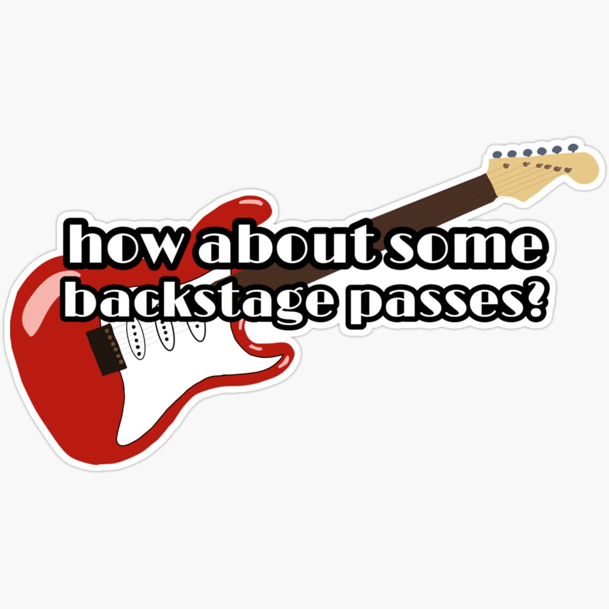 DOPASTICKER How About Some Backstage Passes? 'N' Roller Coaster Sticker ...