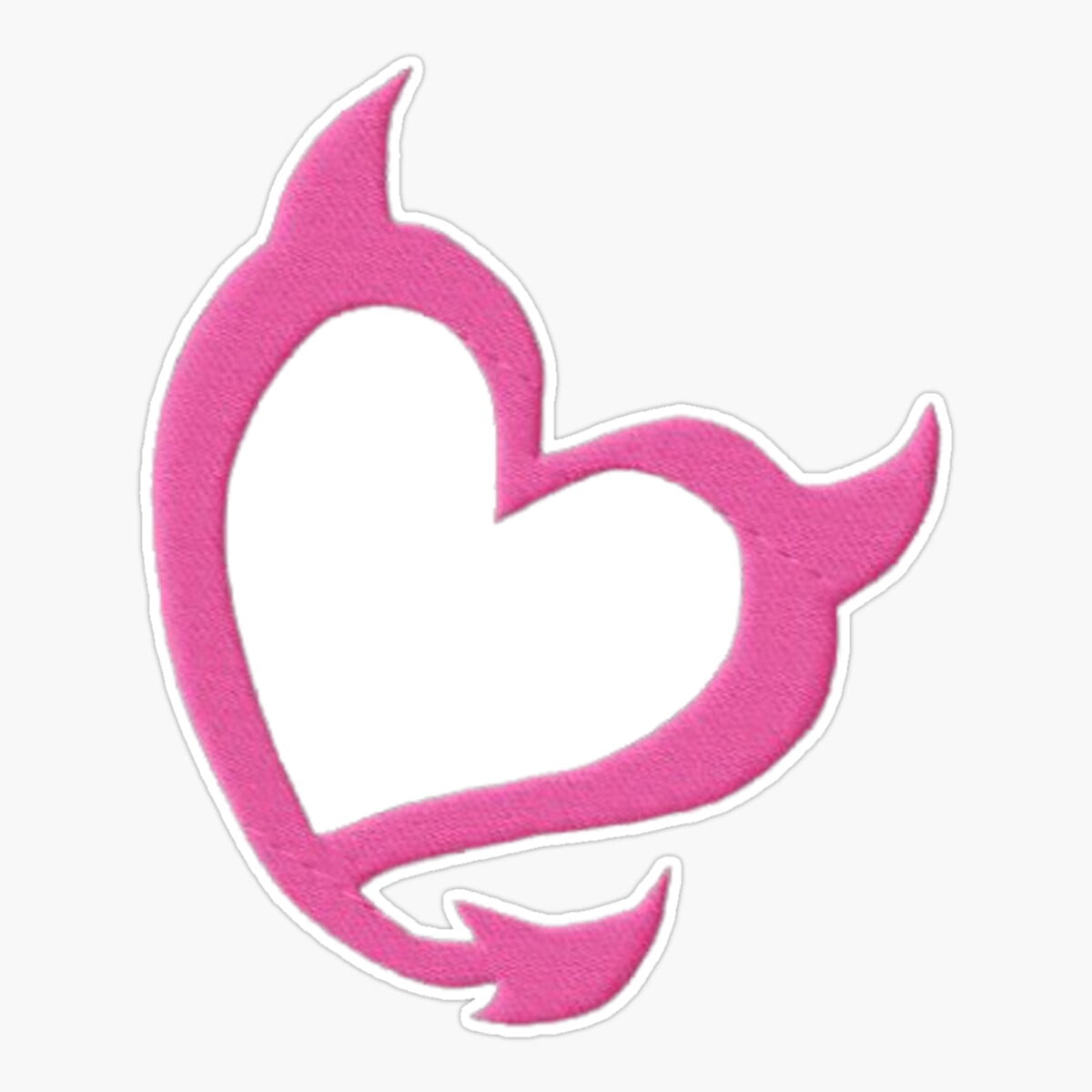 DOPASTICKER Bad Girls Club Heart Sticker, Phone Sticker Car Stickers ...