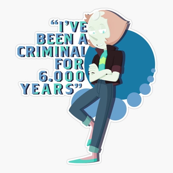 DOPASTICKER Bad Pearl Sticker, Phone Sticker Water Bottle Sticker Car ...