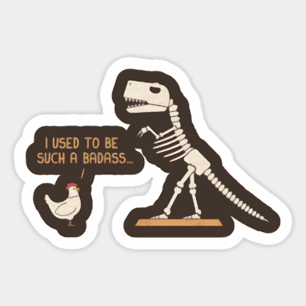 DOPASTICKER Badass Decorative Laptop, Phone Stickers, Waterproof Decals ...