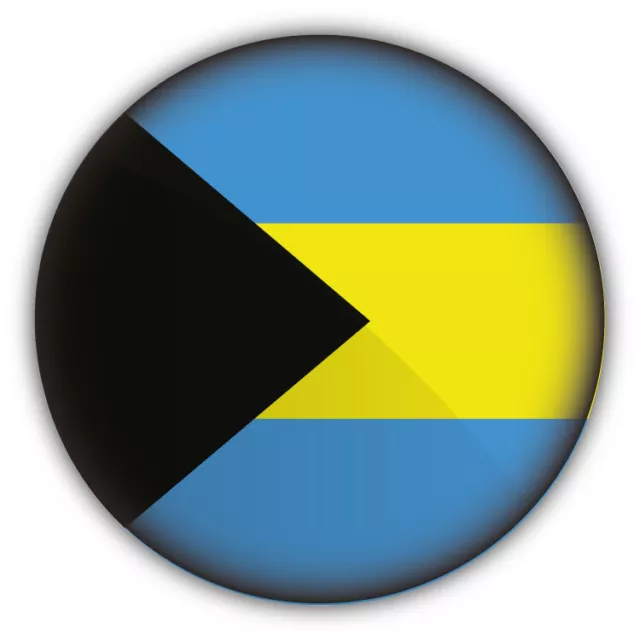 DOPASTICKER Bahamas Flag Sticker Decal Phone Decal Water Bottle ...