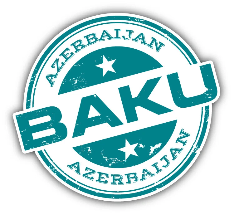 DOPASTICKER Baku Azerbaijan Travel Car Bumper Sticker Decal Gift You ...