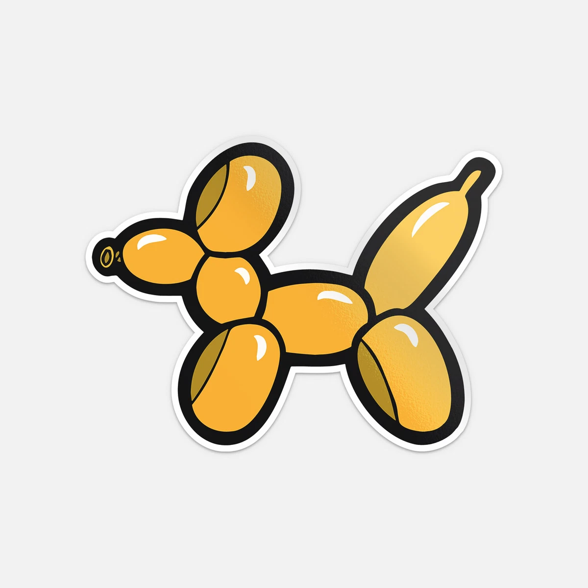 DOPASTICKER Balloon Dog Animal Car Bumper Sticker, Best Birthday Gifts ...