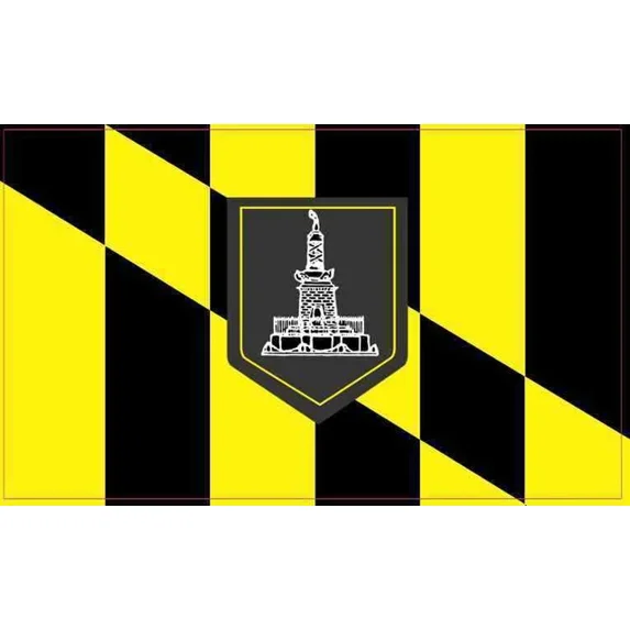 DOPASTICKER Baltimore Maryland Flag Sticker Truck Stickers Car Flags ...