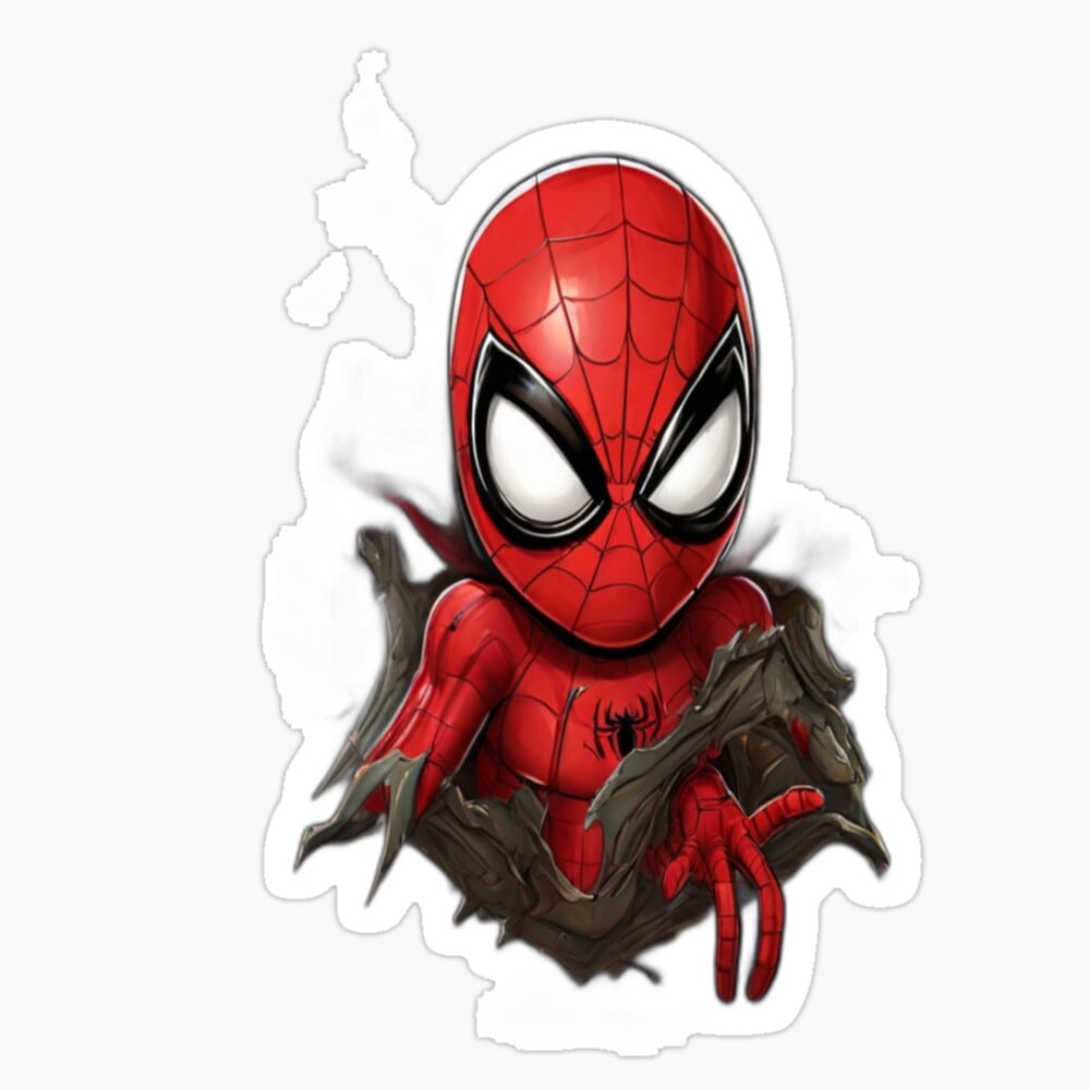 DOPASTICKER Baman Piderman Gift You - Phone Stickers, Waterproof Decals ...