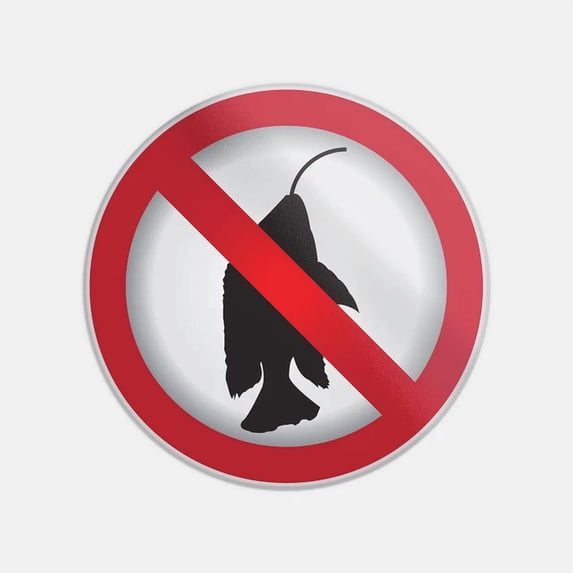 DOPASTICKER Ban Stop Sign No Fishing Sticker Decal Phone Decal Water ...