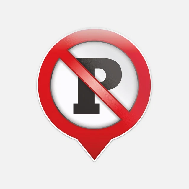 DOPASTICKER Ban Stop Sign No Parking Sticker Decal Phone Decal Water ...