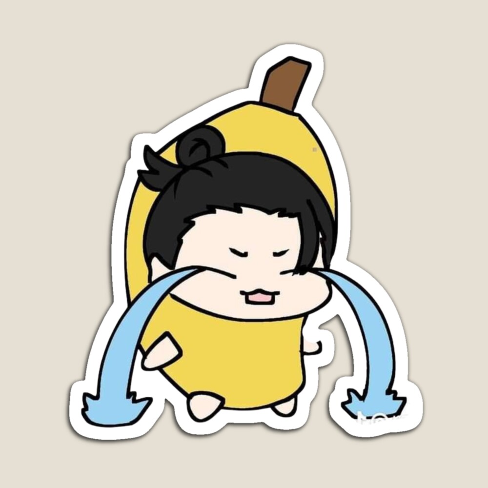 DOPASTICKER Banana Geto Decorative Laptop, Phone Stickers, Waterproof ...