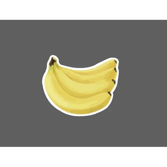 DOPASTICKER Bananas Sticker Bunch Fruit Food Health Sticker Phone ...