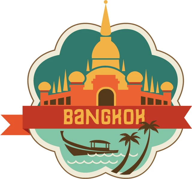 DOPASTICKER Bangkok Thailand World City Travel Sticker Decal Phone ...