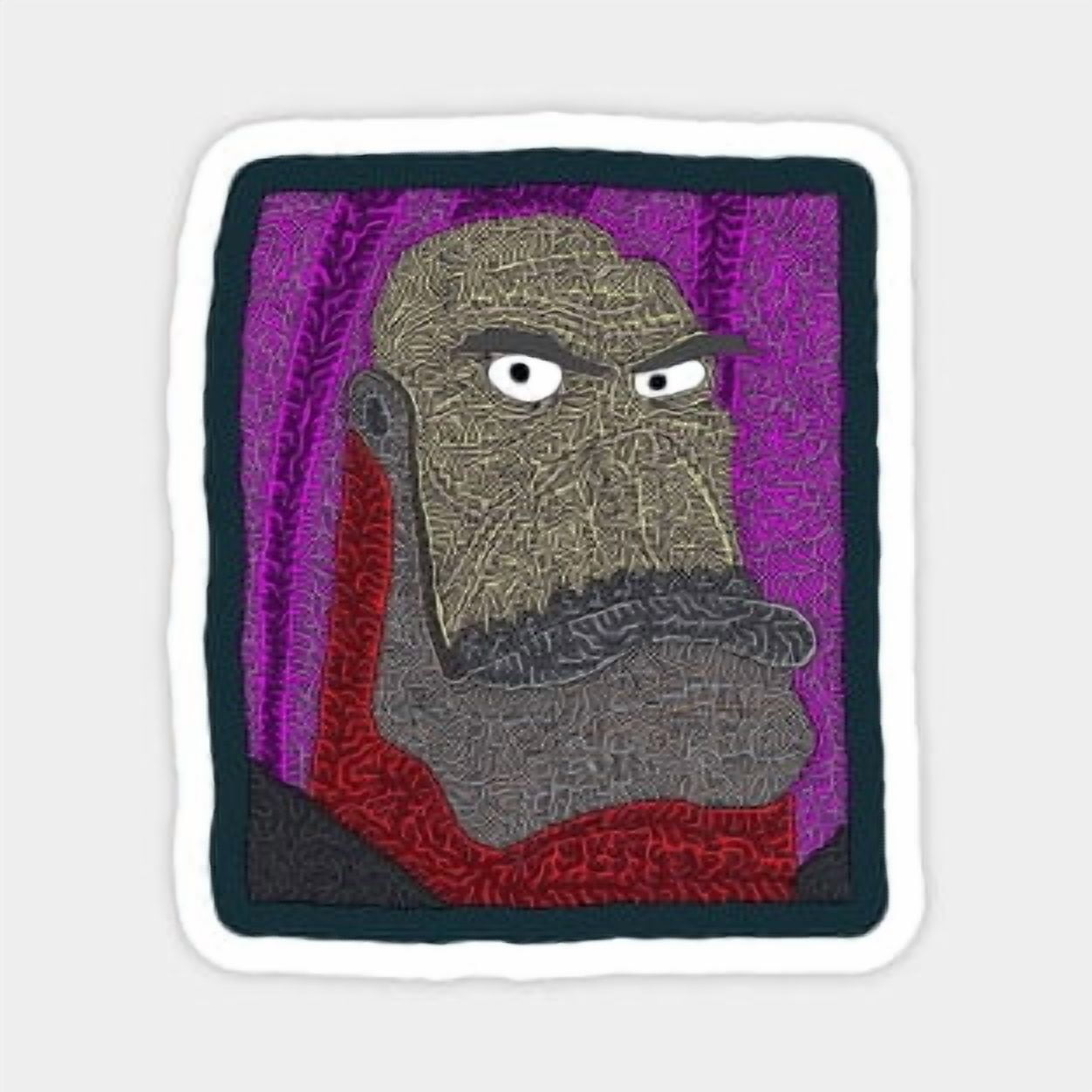 DOPASTICKER Baron Werner Underbheit Decorative Laptop, Phone Stickers ...