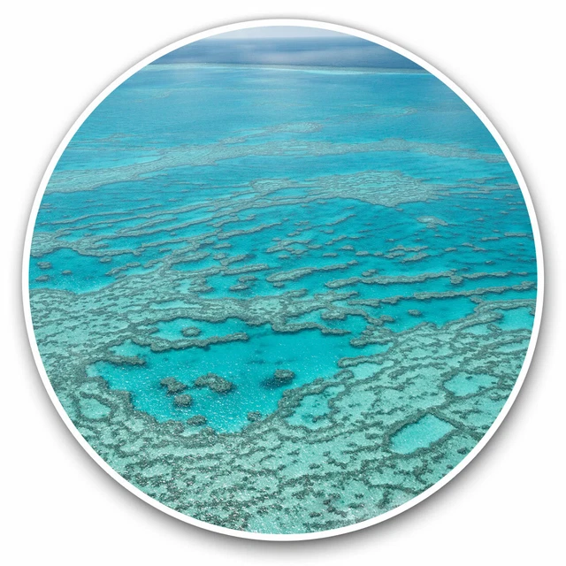DOPASTICKER Barrier Reef Australia Ocean Cool Gift Decorative Laptop ...