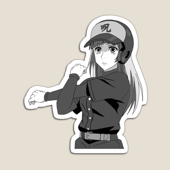 DOPASTICKER Baseball Miwa Decorative Laptop, Phone Stickers, Waterproof ...