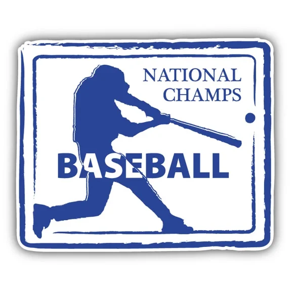 DOPASTICKER Baseball Retro Passport Stamp Sticker Decal Phone Decal ...