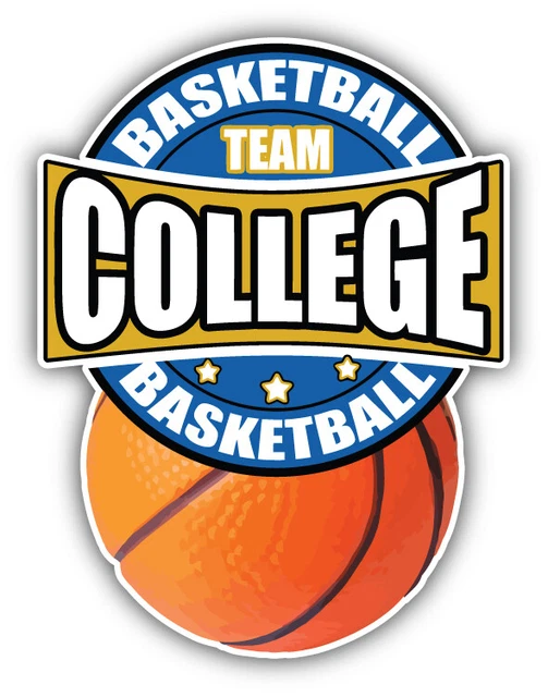 DOPASTICKER Basketball College Sport Car Sticker Phone Decal Water ...