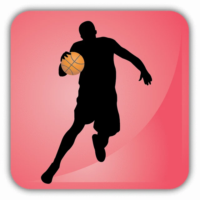 DOPASTICKER Basketball Player Sport Icon Sticker Decal Phone Decal ...