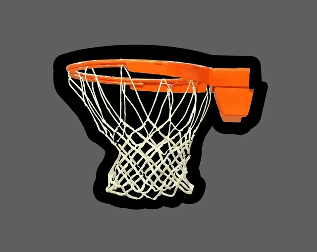 DOPASTICKER Basketball Rim Sticker Realistic Sticker Phone Sticker ...