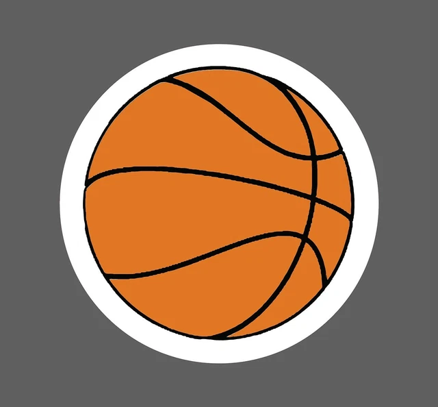 DOPASTICKER Basketball Sticker Drawing Sticker Phone Sticker, Latop ...