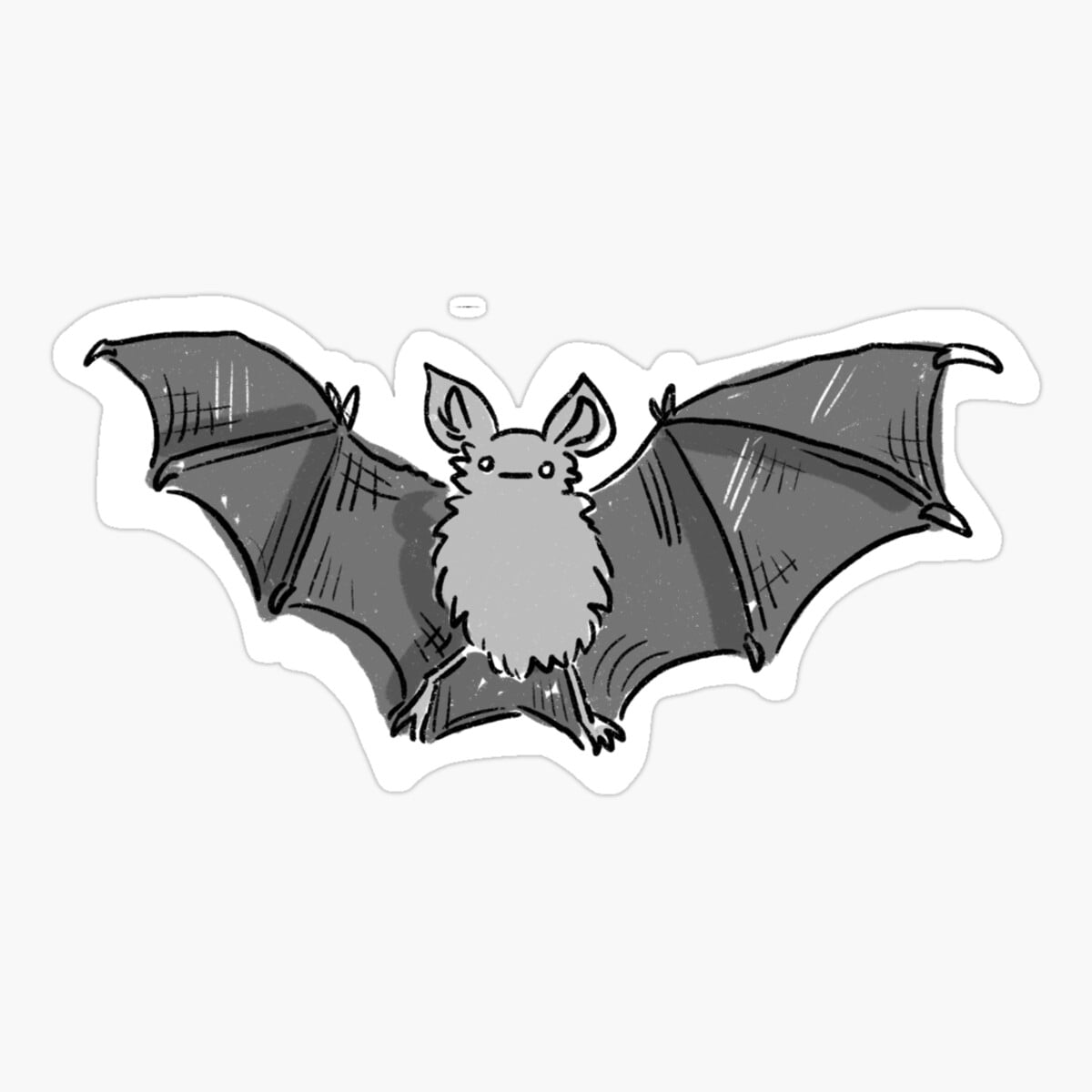 DOPASTICKER Bat Sticker, Phone Sticker Water Bottle Sticker Car Sticker ...
