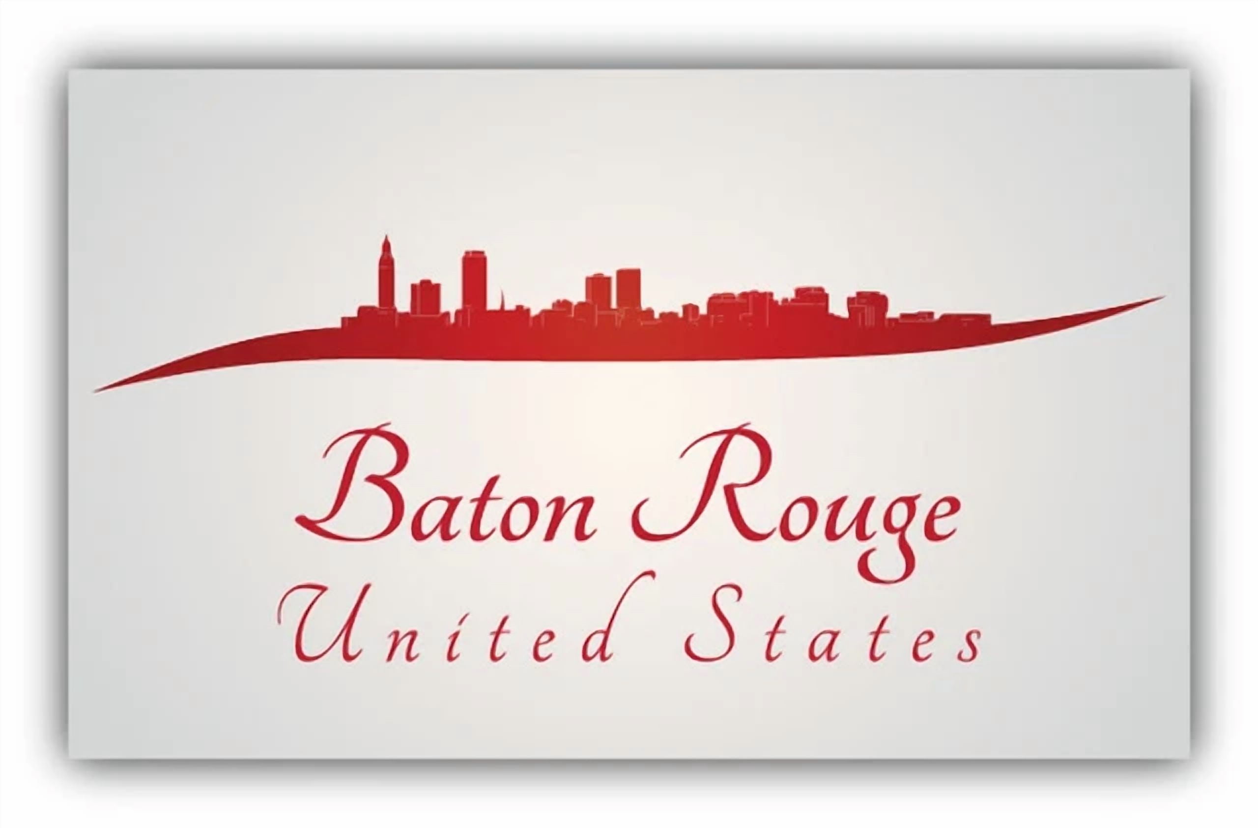DOPASTICKER Baton Rouge City Usa Label Sticker Decal Phone Decal Water ...