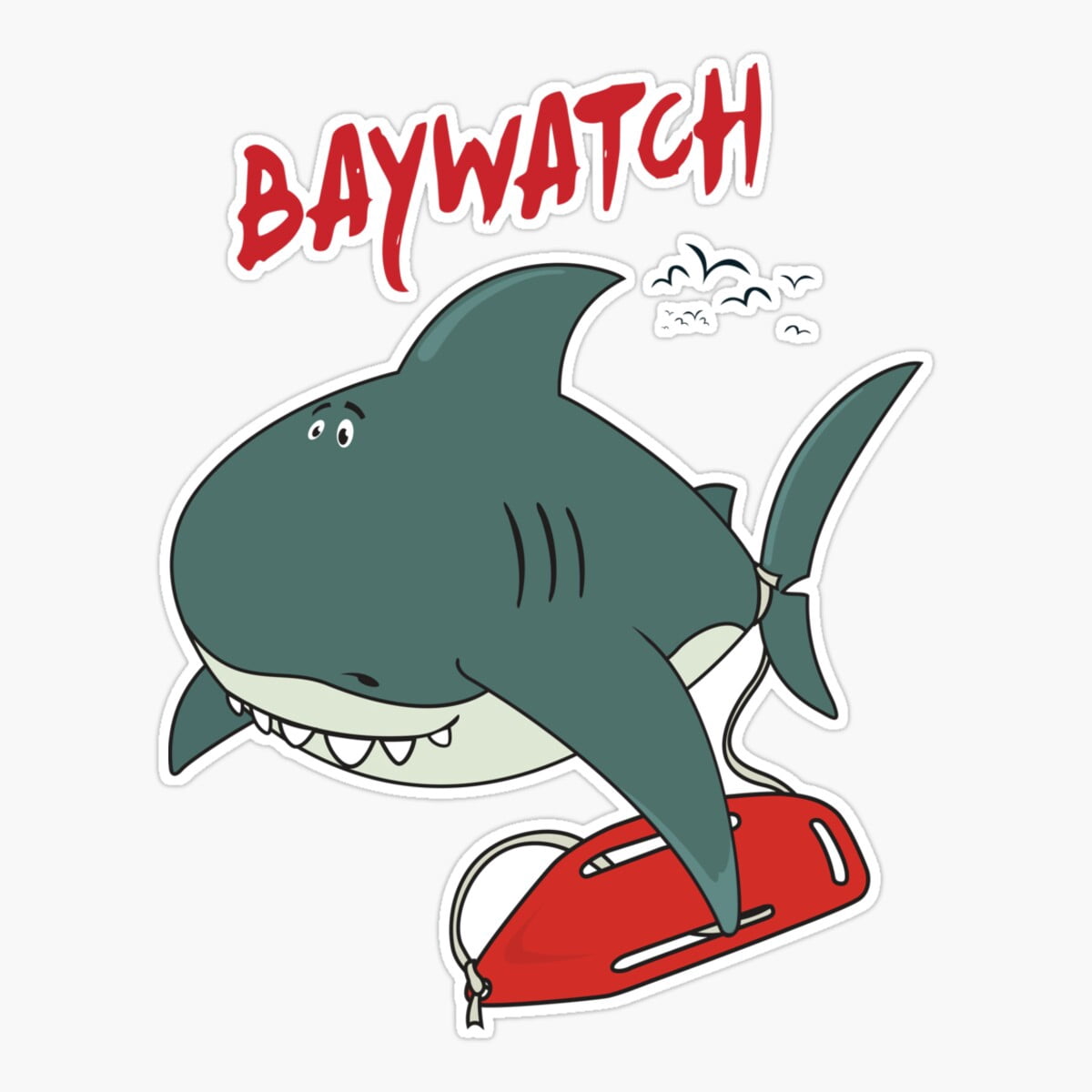 DOPASTICKER Baywatch Sticker, Phone Sticker Car Stickers, Birthday Gift ...