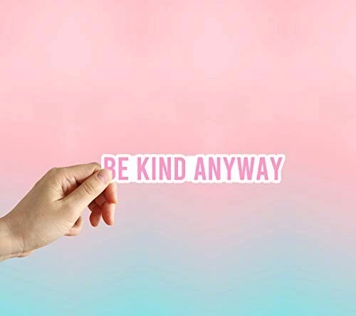 DOPASTICKER Be Kind Anyway Sticker Phone Decal Water Bottle Stickers ...