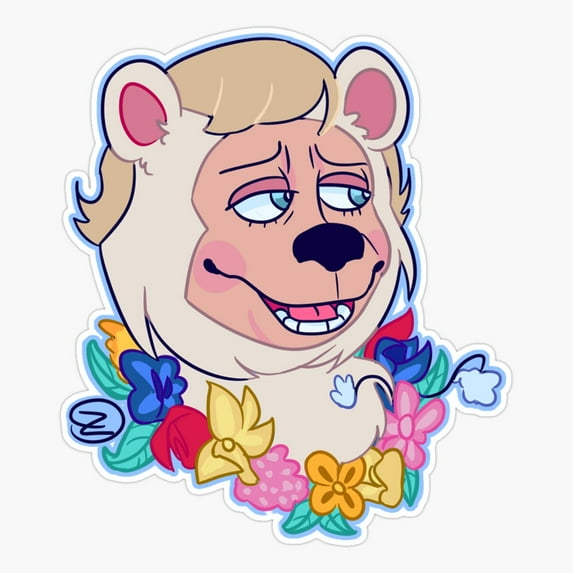 DOPASTICKER Beach Bear Sticker! Sticker, Phone Sticker Car Stickers ...