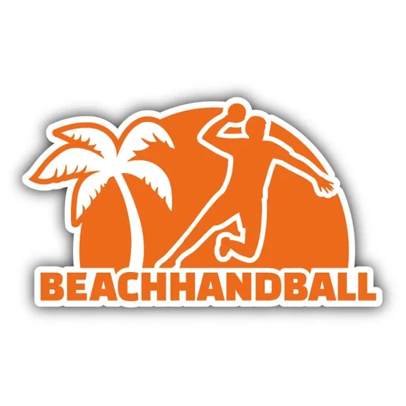 DOPASTICKER Beach Handball Label Car Sticker Phone Decal Water Bottle ...
