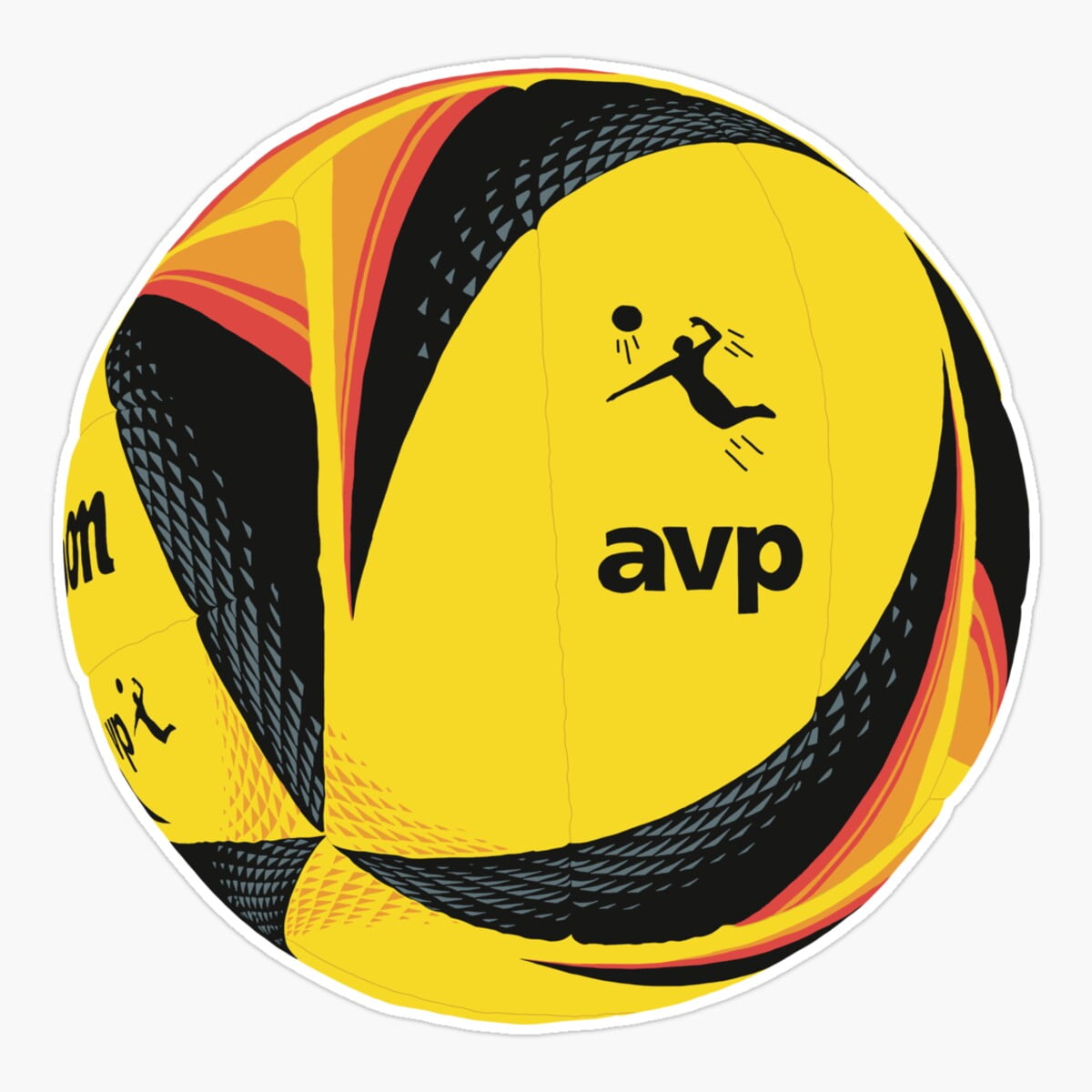 DOPASTICKER Beach Volleyball, Avp Sticker, Phone Sticker Car Stickers ...