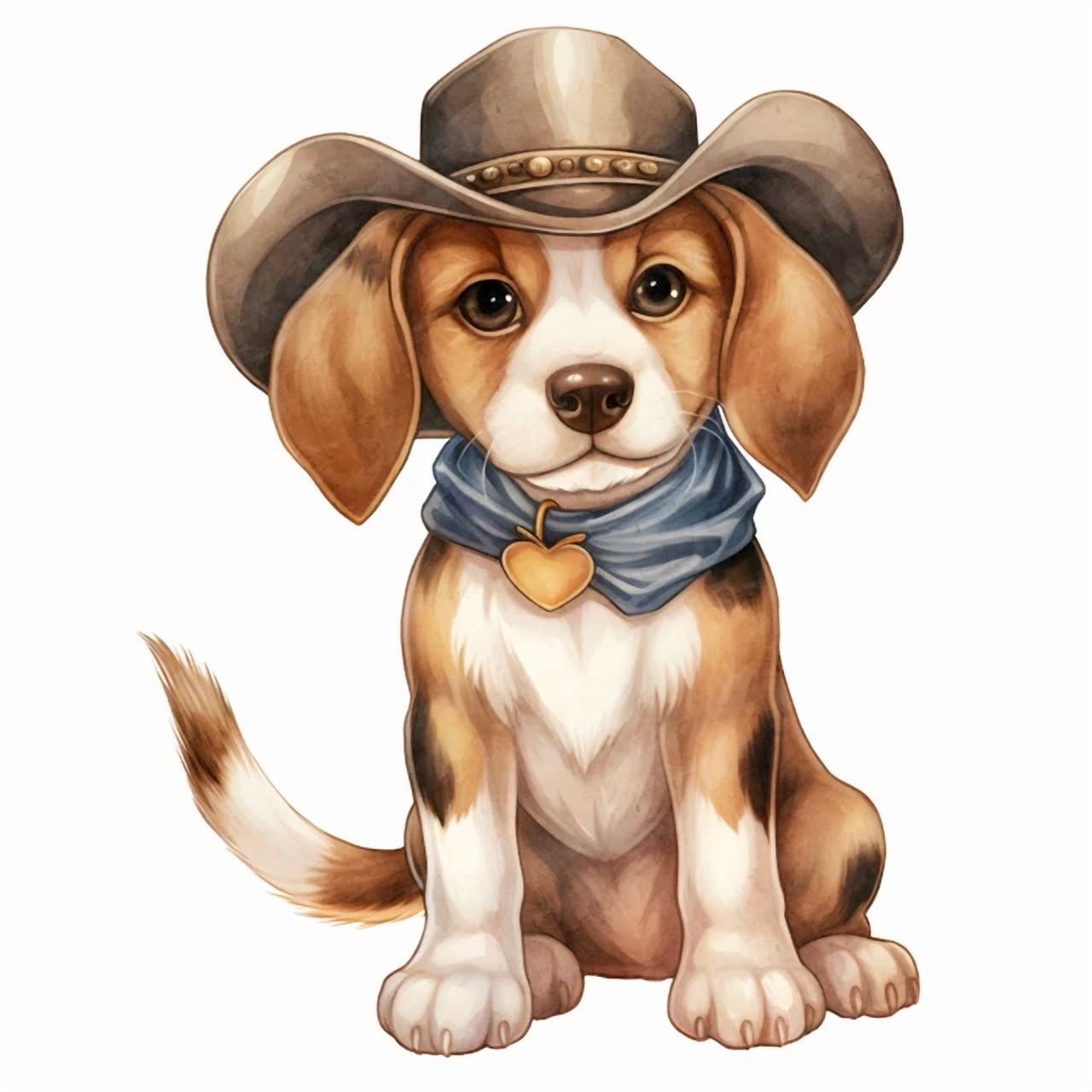 DOPASTICKER Beagle Car Sticker Dog Sticker Phone Sticker, Latop Sticker ...
