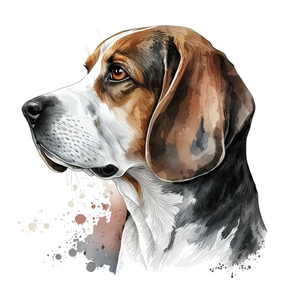 DOPASTICKER Beagle Car Sticker Dog Sticker Phone Sticker, Latop Sticker ...