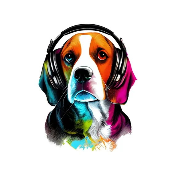DOPASTICKER Beagle Car Sticker Dog Sticker Phone Sticker, Latop Sticker ...
