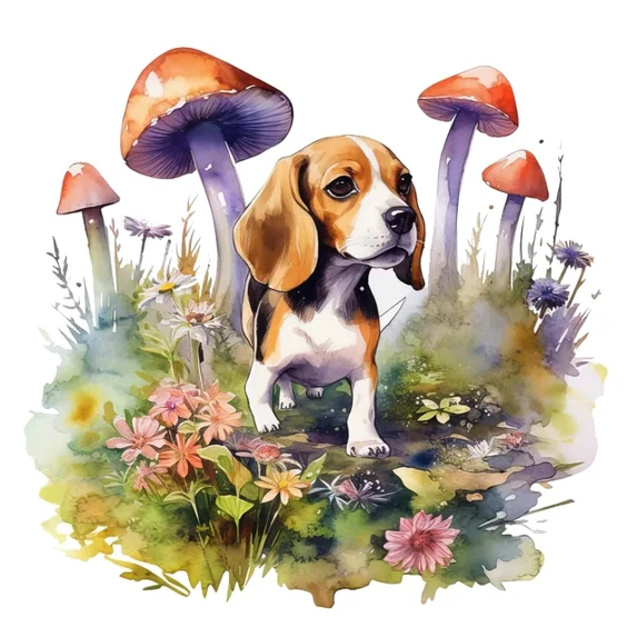 DOPASTICKER Beagle Car Sticker Dog Sticker Phone Sticker, Latop Sticker ...