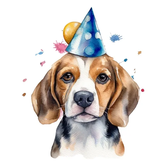 DOPASTICKER Beagle Car Sticker Dog Sticker Phone Sticker, Latop Sticker ...